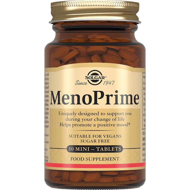 Solgar MenoPrime МеноПрайм таблетки растительные 30 шт цена, купить в ...