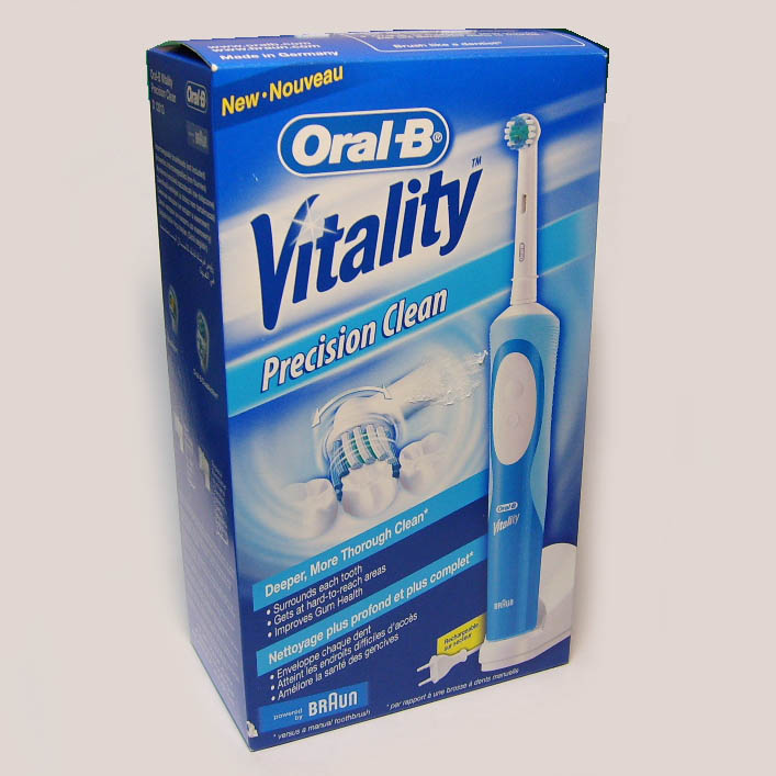Зубная щетка Орал-Би Vitality электрическая PrecisionClean коробка ...