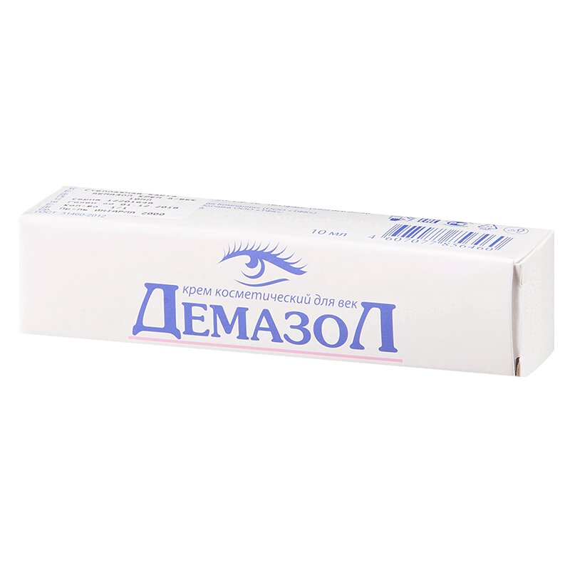 Демазол крем д/век 10мл купить в аптеке в Москве, цена, инструкция по ...