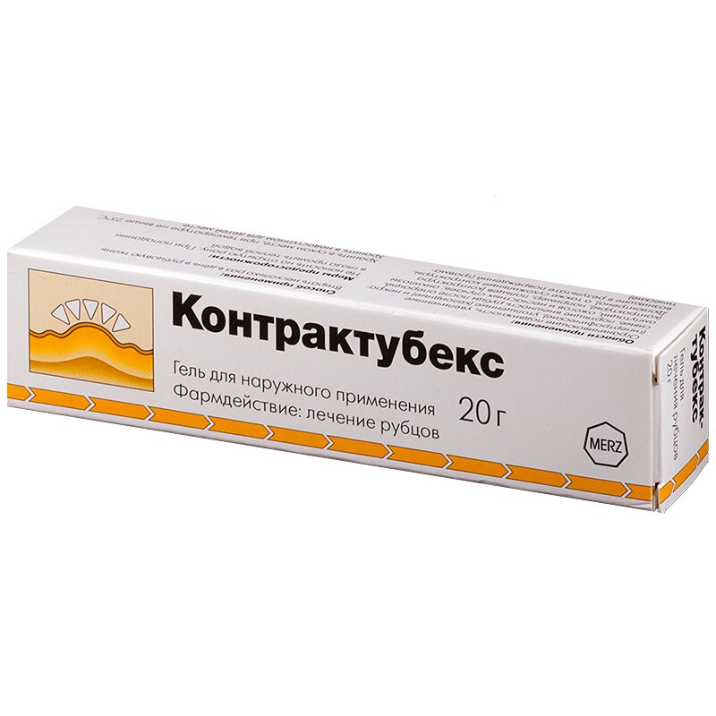 Контрактубекс гель 20г купить в аптеке в Москве, цена, инструкция по ...